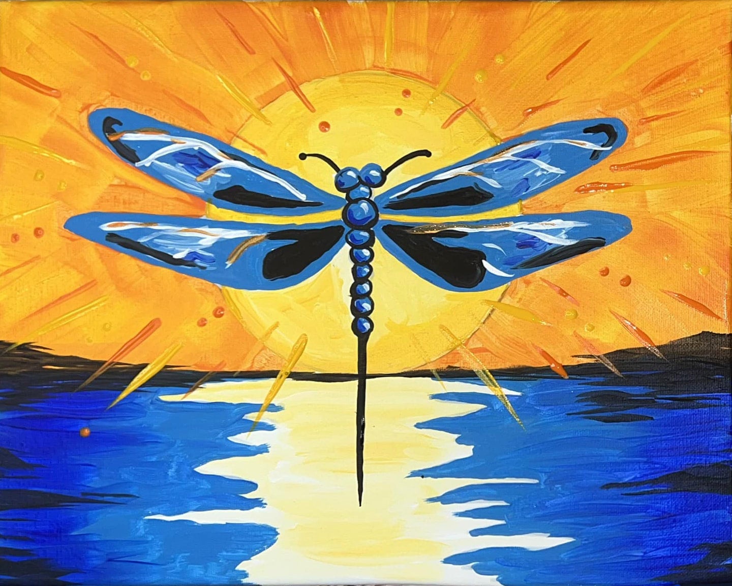 Dragonfly Paint & Sip | Chasing Creativity Art Studio